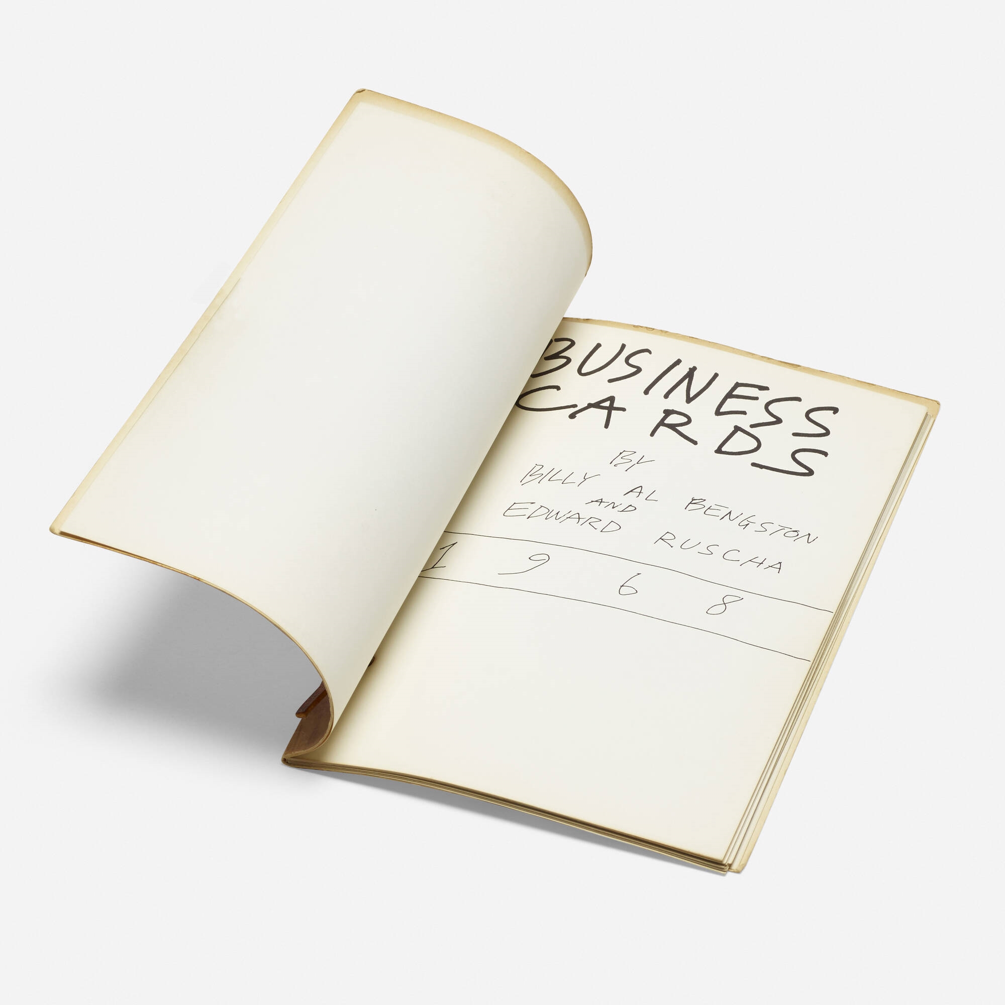 Ed Ruscha | Business Cards (1000) | MutualArt