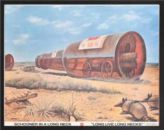 Jim Franklin | Lone Star Beer Jim Franklin Long Neck Poster (Circa 1975 ...