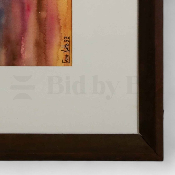 Cesar Netto | CÉSAR NETTO (n.1944) AGUARELA ORIGINAL (1944) | MutualArt