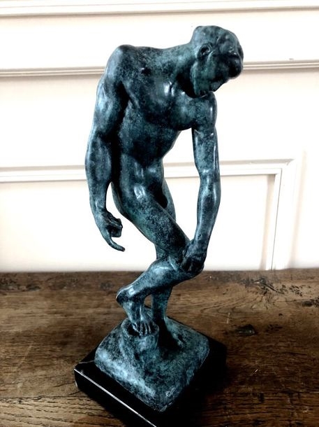 Auguste Rodin | Auguste RODIN (1840-1917) d'après. «Adam.» Epreuve en ...