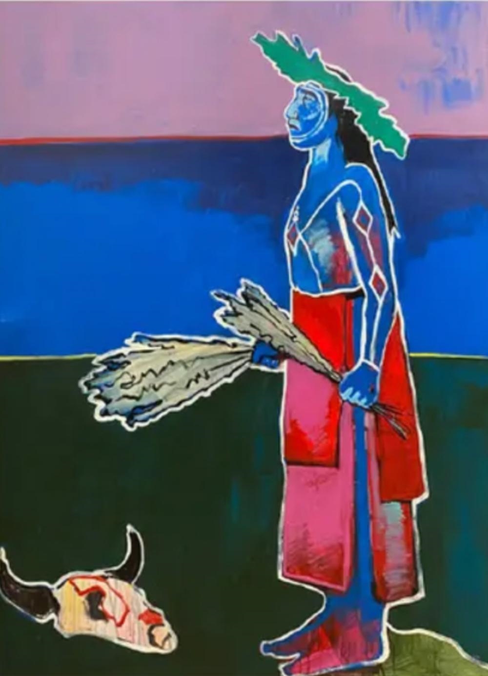 Brent Learned | Arapaho Sun Dance | MutualArt