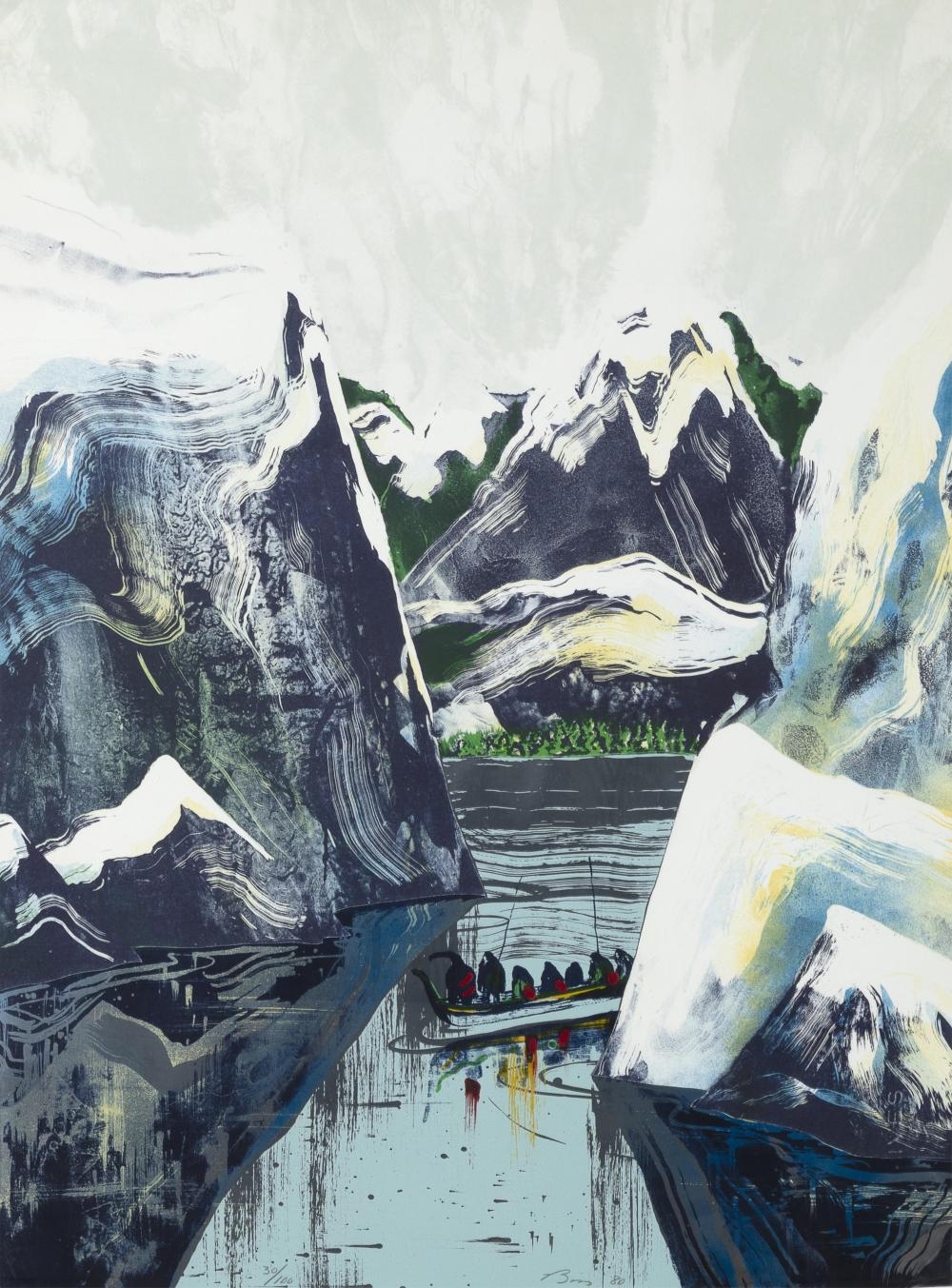 Earl Biss | War Canoes (1980) | MutualArt