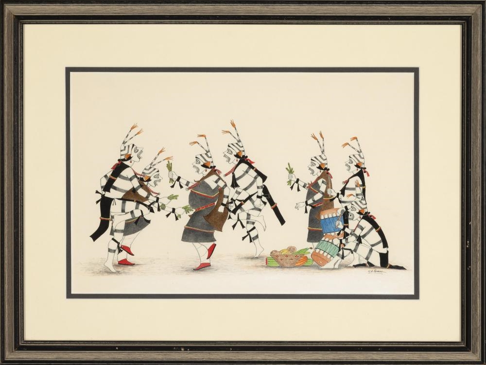 Jose D. Roybal | Koshare Dancers | MutualArt