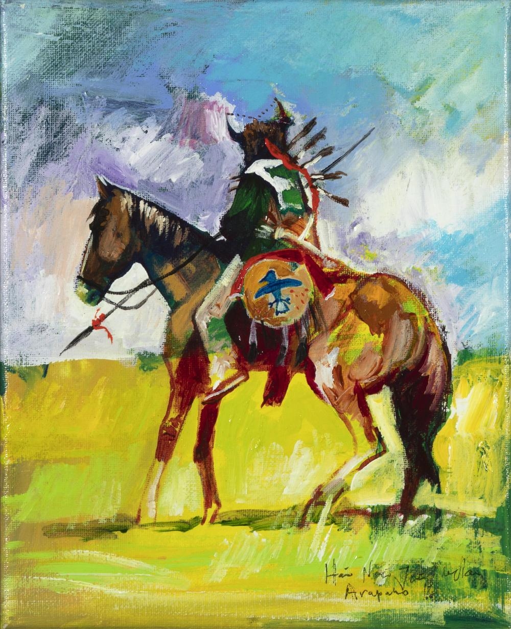 Brent Learned | Whirlwind Cheyenne Chief | MutualArt