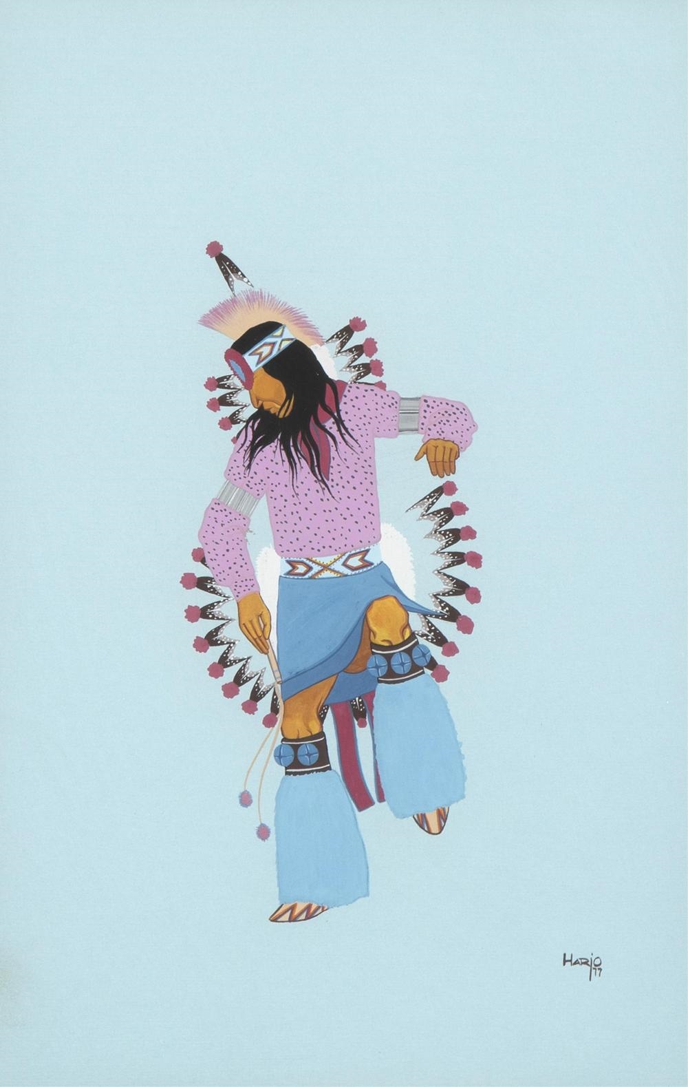 Albert Harjo | Comanche (2001) | MutualArt