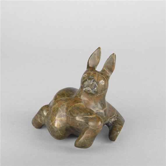 Pitseolak Oshutsiaq | Brown Dancing Arctic Hare | MutualArt