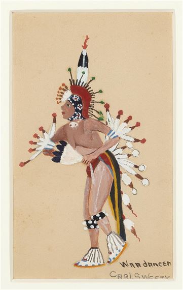 Carl Sweezy | War Dancer | MutualArt