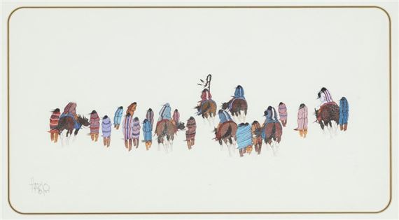 Albert Harjo | Comanche (2001) | MutualArt