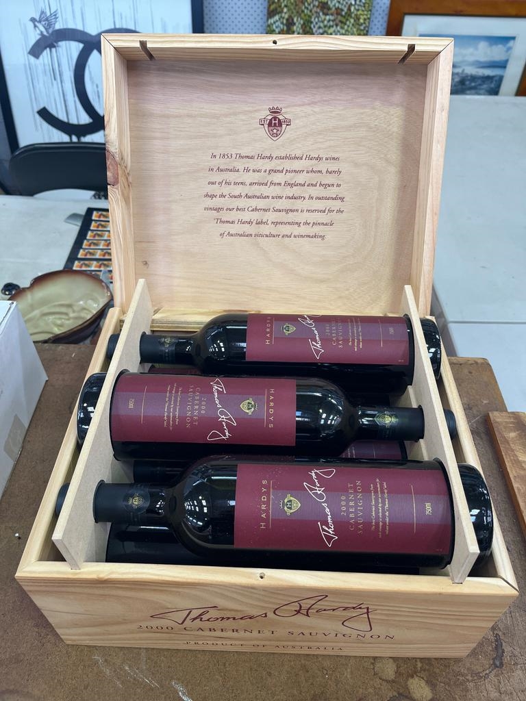 Thomas Bush Hardy | BOX OF 6 BOTTLES OF HARDYS 2000 THOMAS HARDY ...