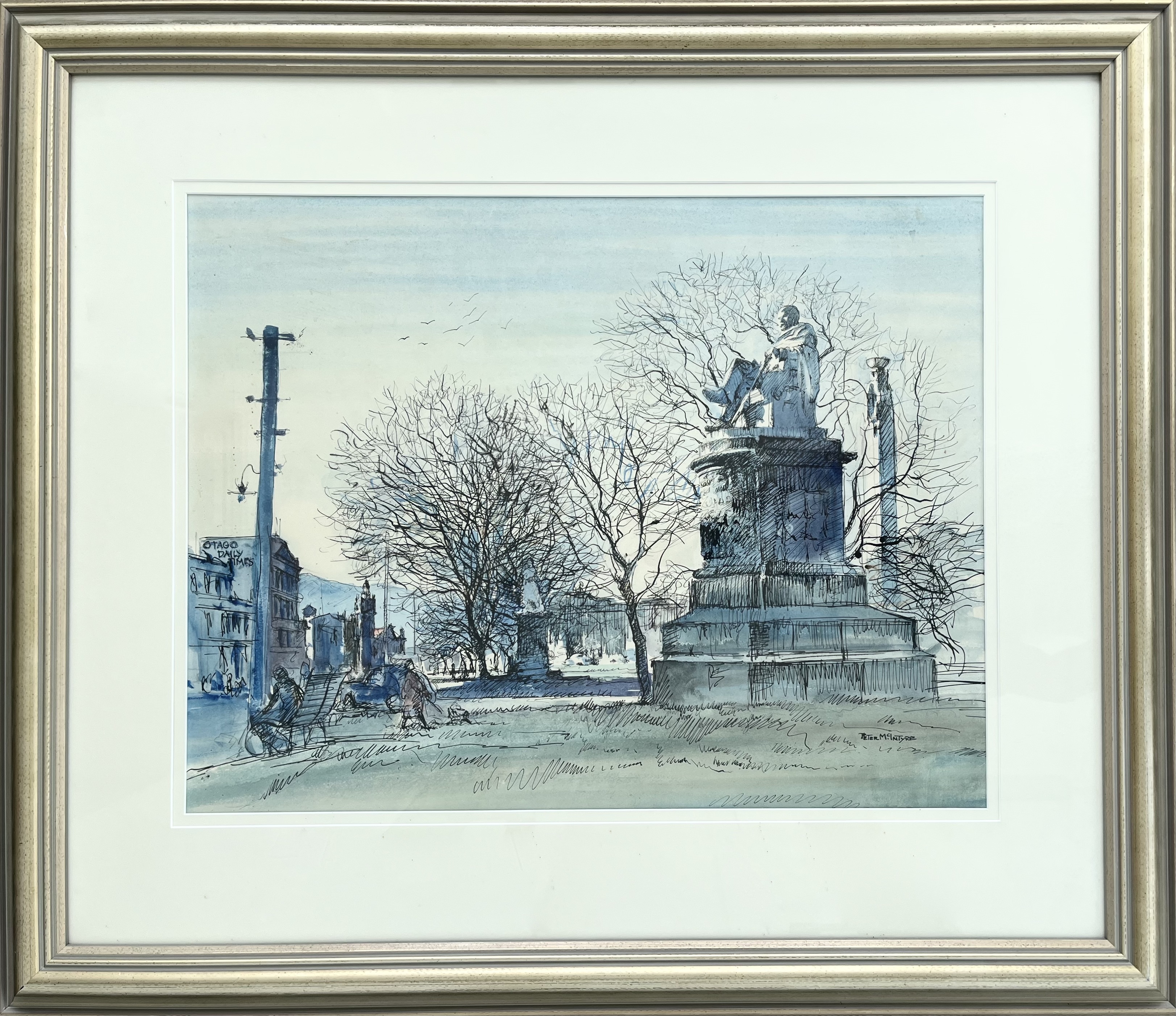 Peter McIntyre | Statue of the Rev Dr Donald Stuart, Queens Gardens ...