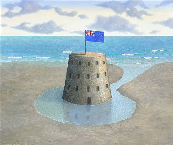 Justin Summerton | Sandcastle (2024) | MutualArt