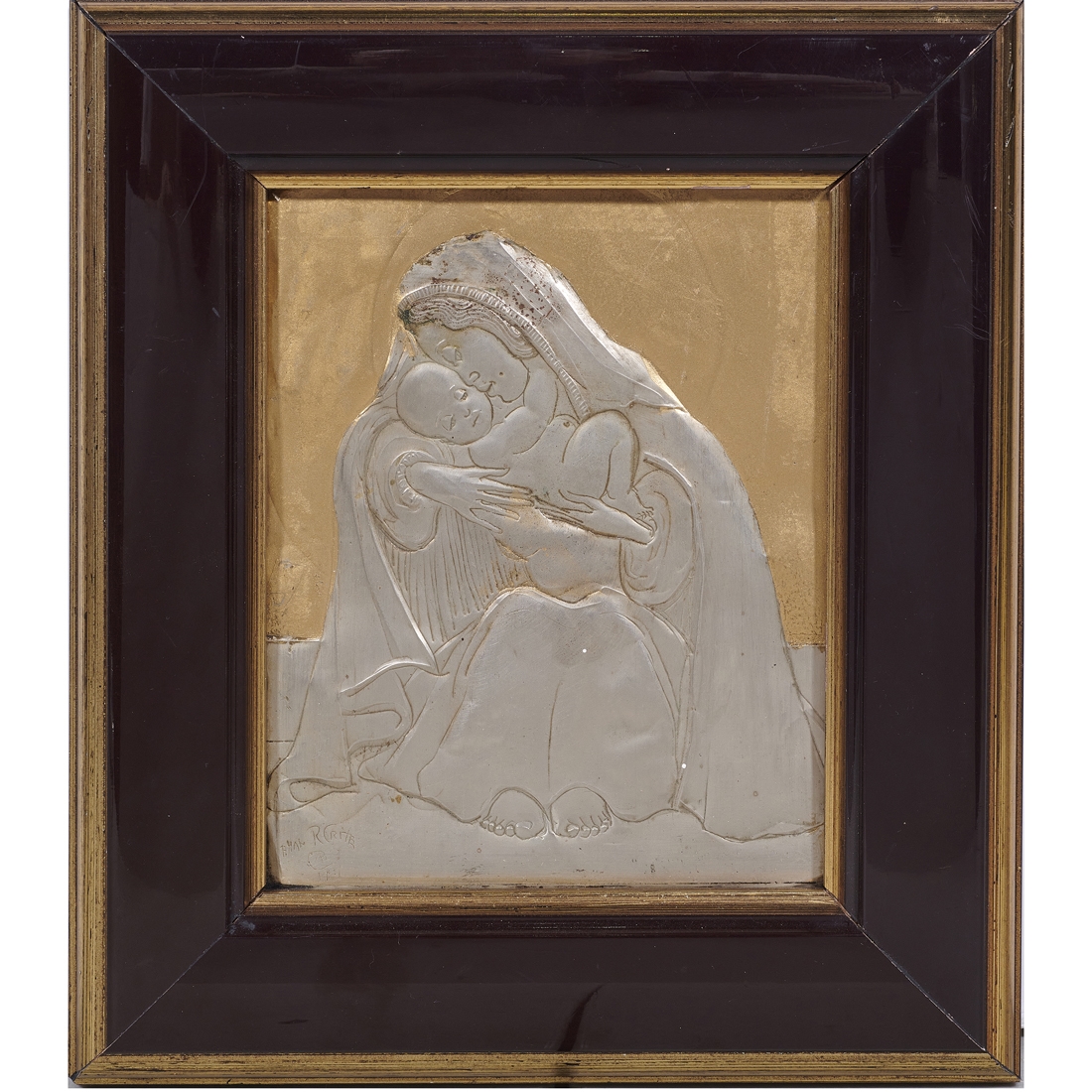 Allan Rohan Crite | Mary and Jesus (1939) | MutualArt