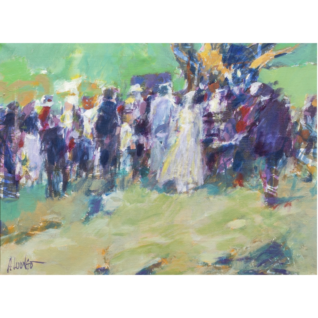 Aldo Luongo | Wedding under the Trees, | MutualArt