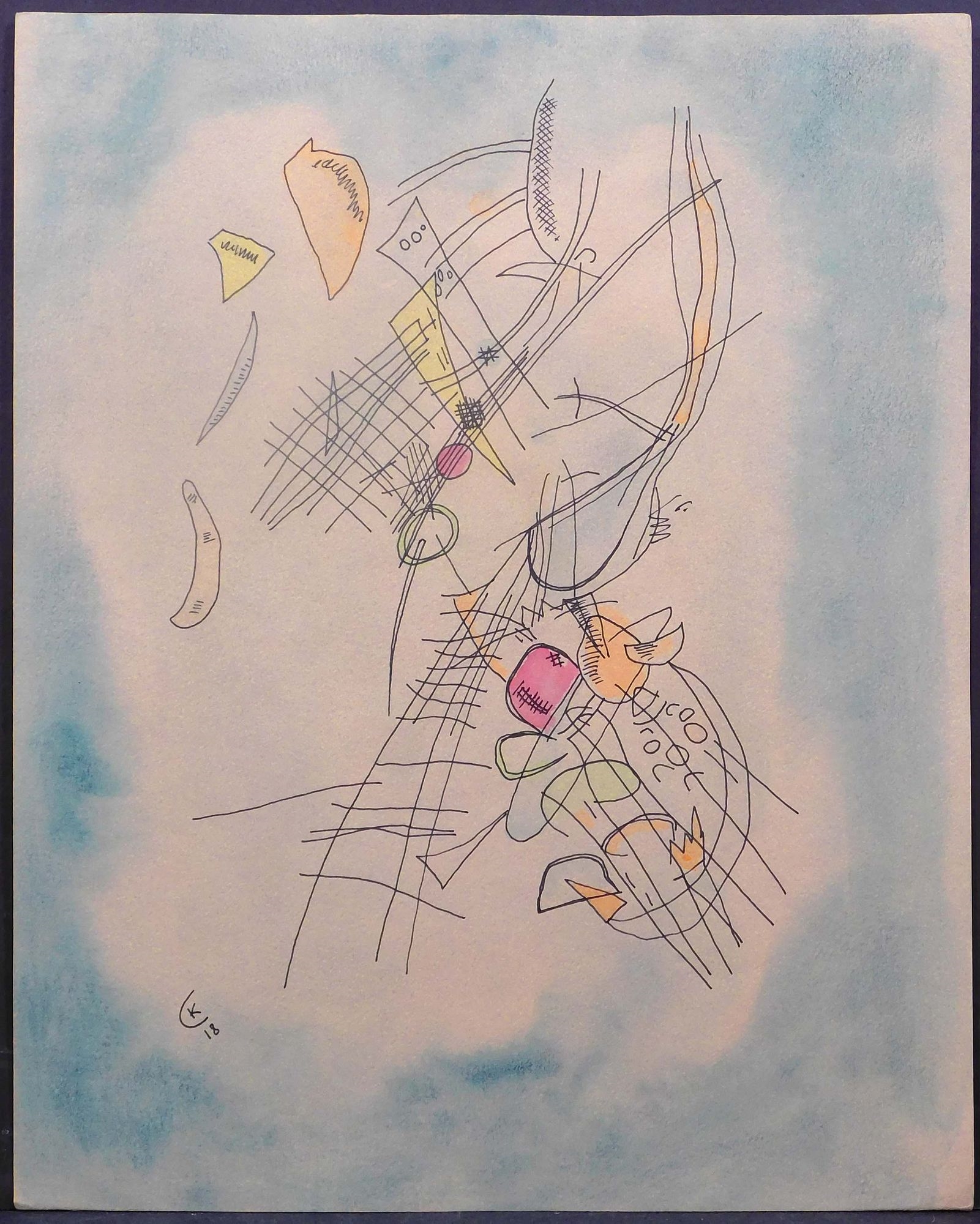 Wassily Kandinsky | Balancement (1942) | MutualArt