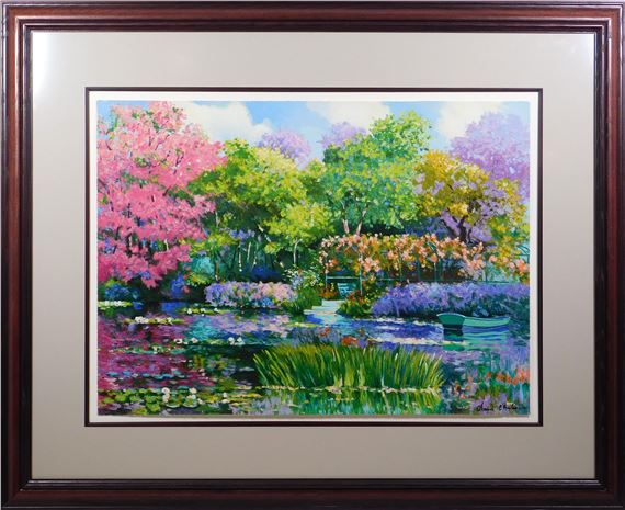 Claude Cambour | A Giverny et ses Reflets Bleux (1998) | MutualArt