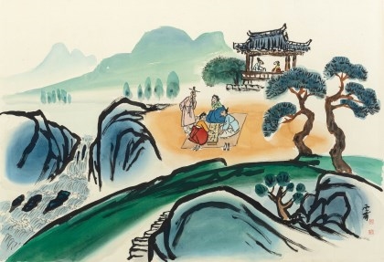 Kim Ki Chang | The Life of Jesus Christ Adoration of the Magi | MutualArt