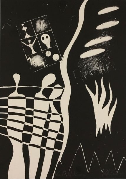 Pontus Carle | PONTUS Carle Lithograph signed lower right, justified E ...