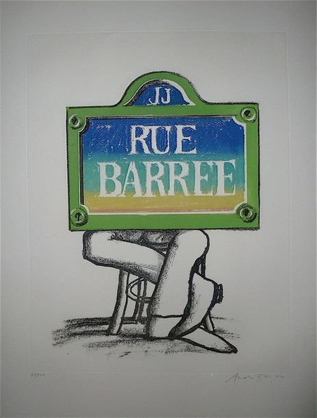 André François | FRANÇOIS André FARKAS Original etching signed lower ...