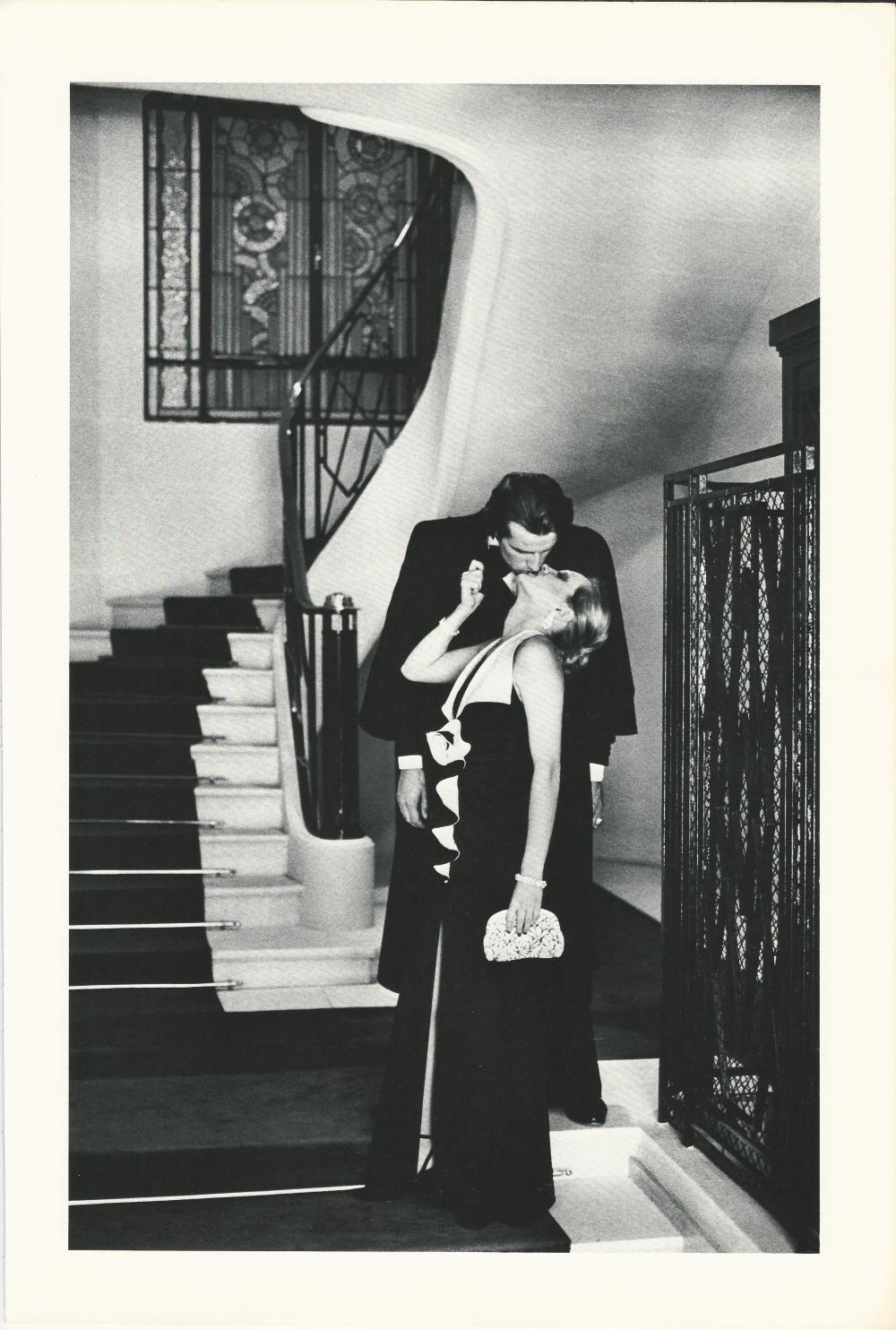 Helmut Newton | 'woman leaning against cadillac' | MutualArt