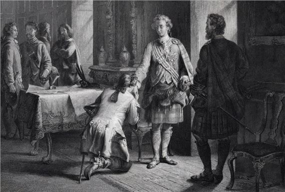 John Blake McDonald | Fergus McIvor introduces Waverley to the Prince ...