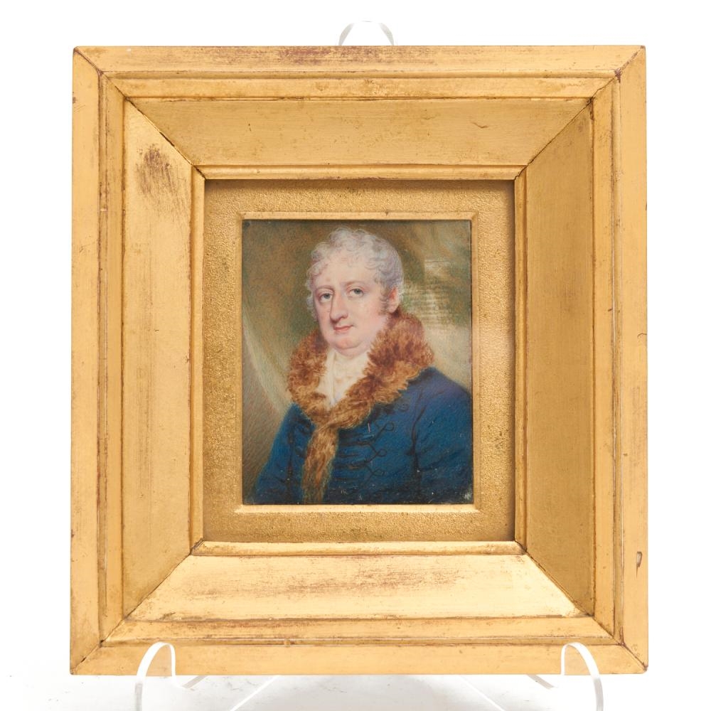 J.t. Mitchell | AN EARLY 19TH CENTURY ENGLISH PORTRAIT MINIATURE OF A ...