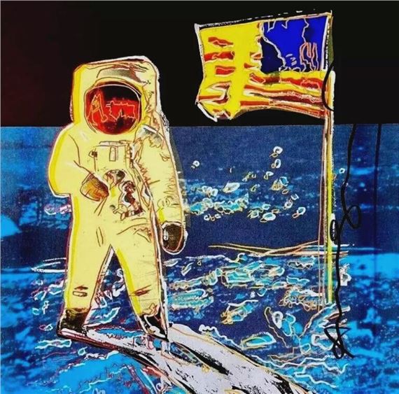 Andy Warhol | MOON WALK (2010) | MutualArt