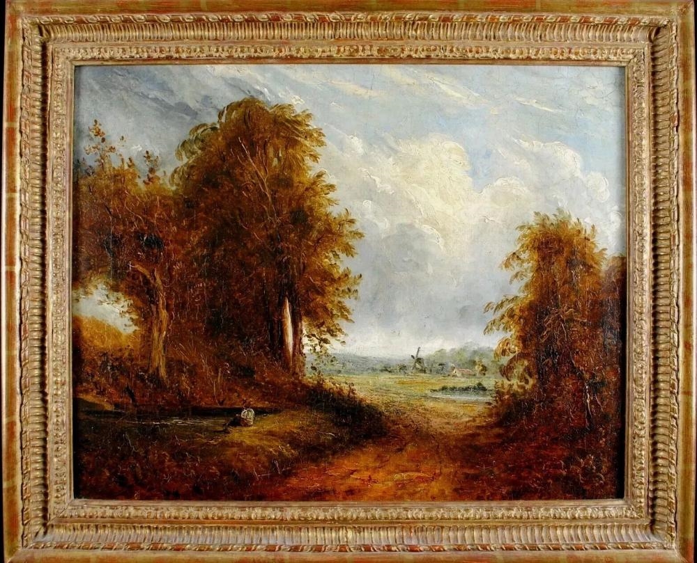 John Constable | Study of clouds over a landscape | MutualArt