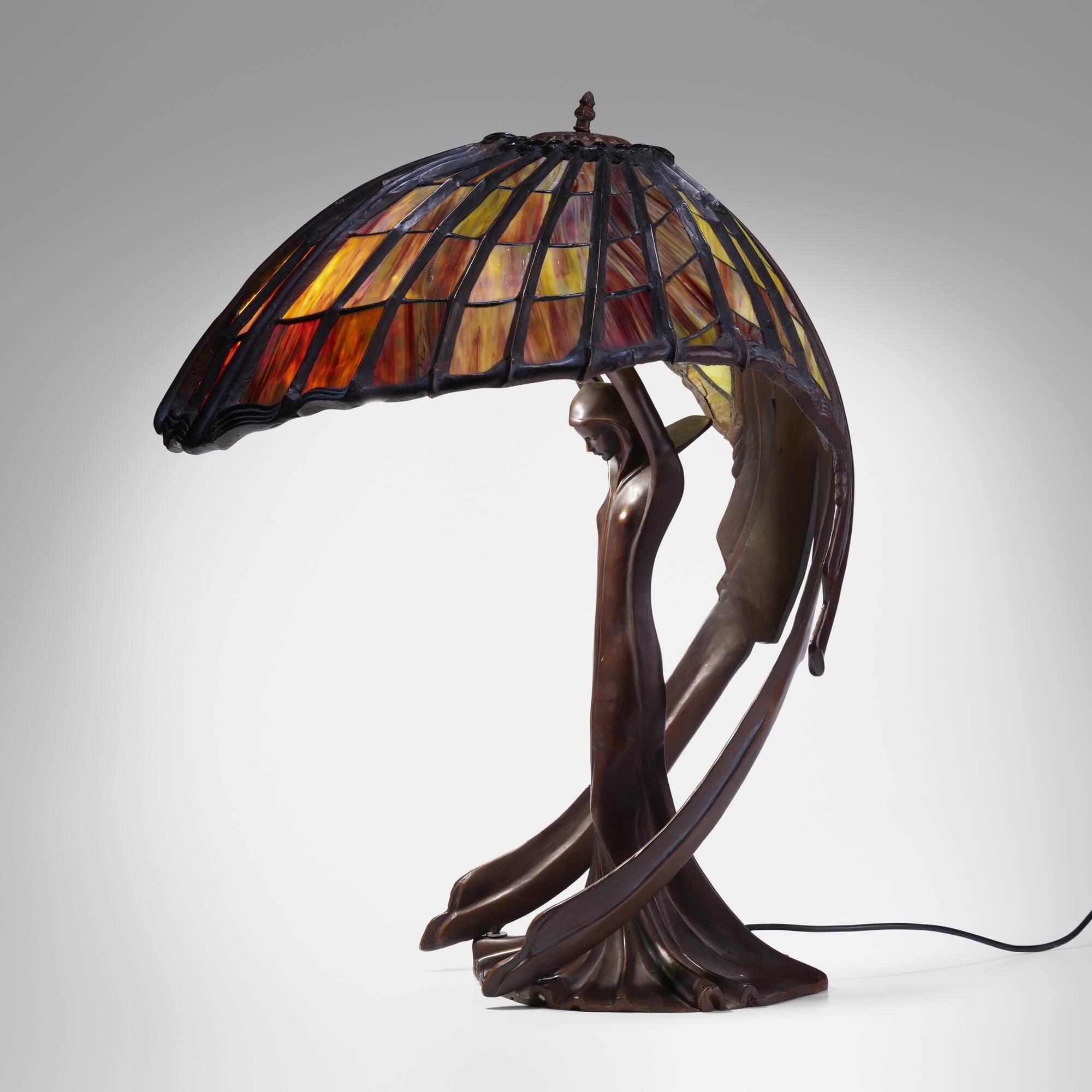 Peter Behrens | Flying Lady table lamp | MutualArt