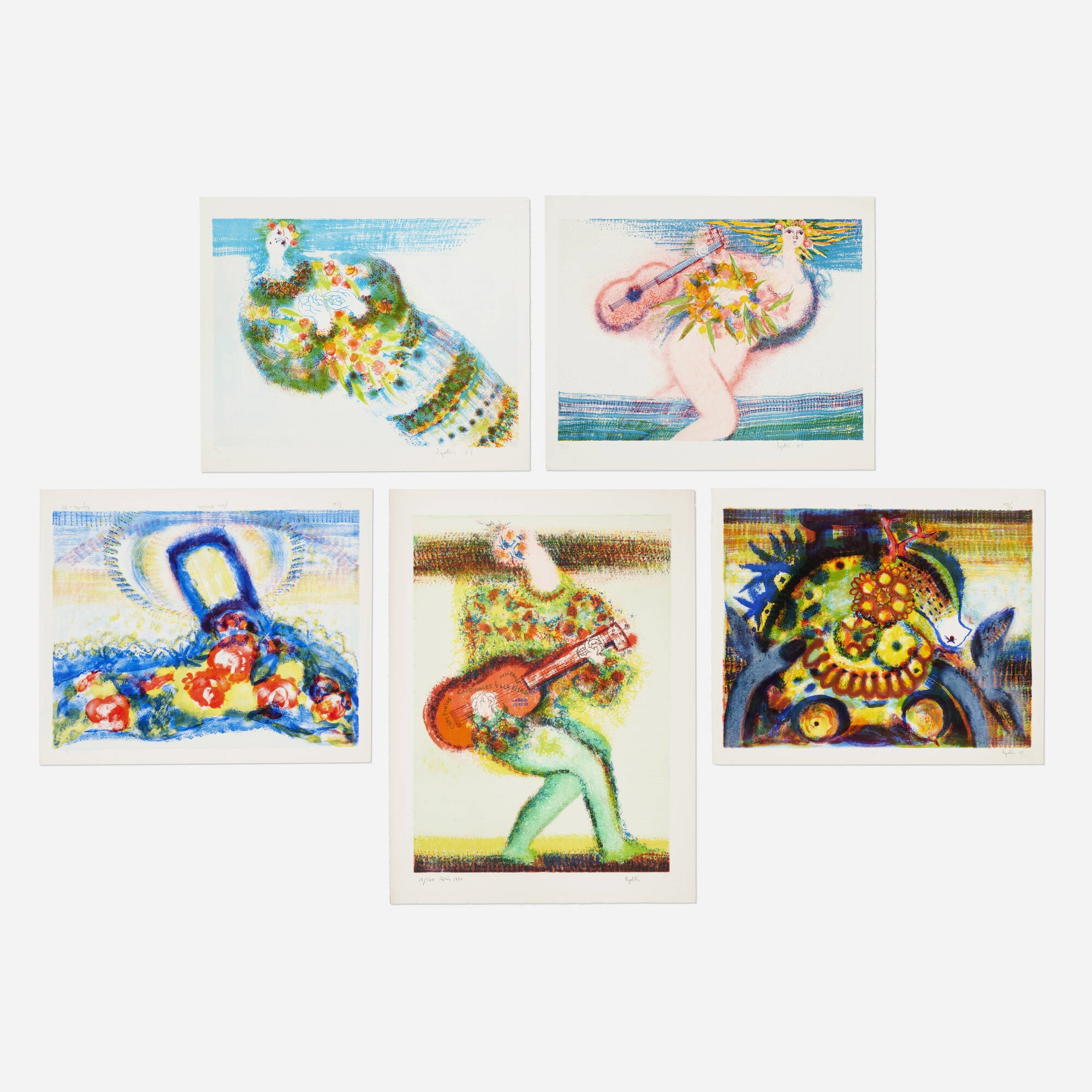 Juan García Ripollés | Collection of five works | MutualArt