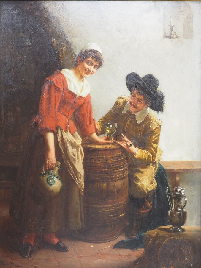 Georg Papperitz | Das Glas Wein | MutualArt