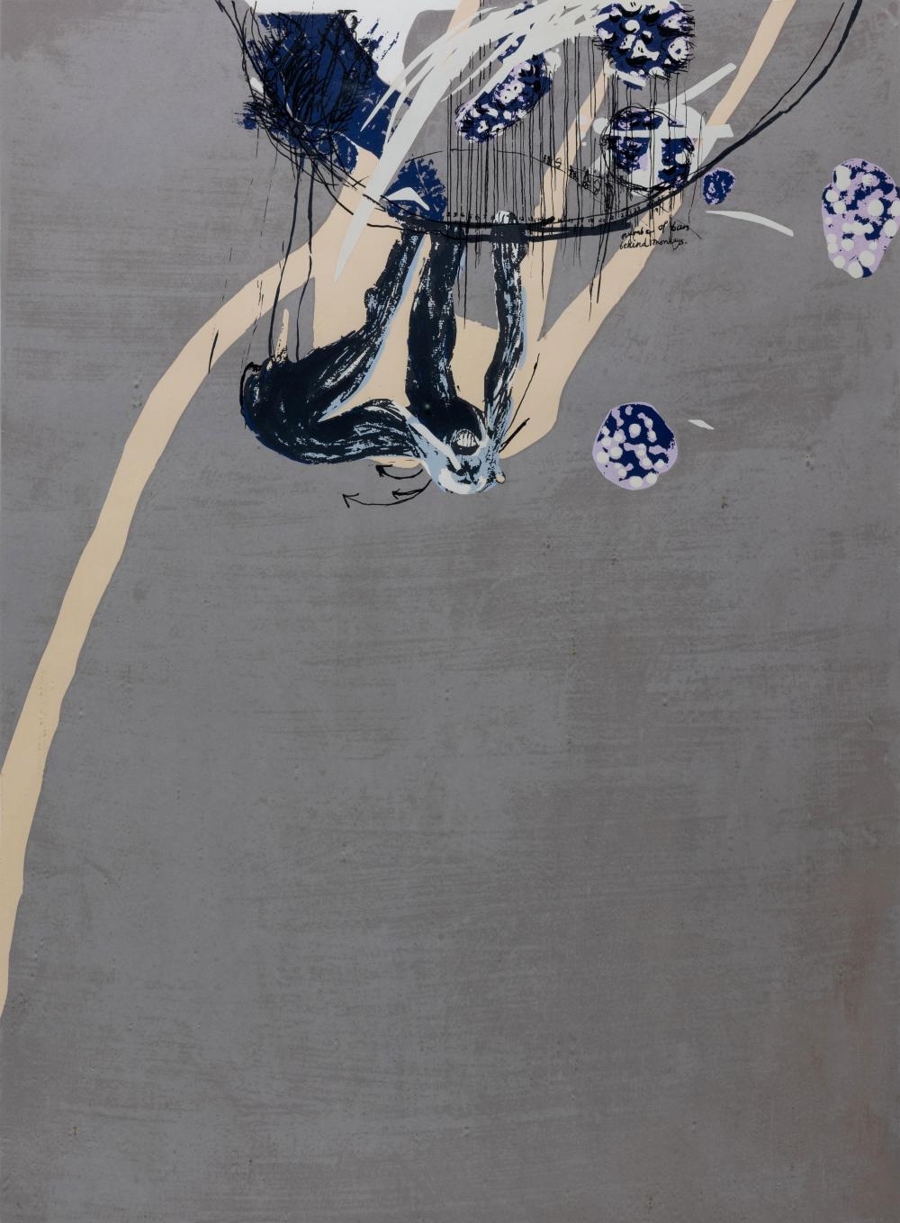 Brett Whiteley | The Drought Crow: Sloping Up on the Olgas 1 (Up Front ...