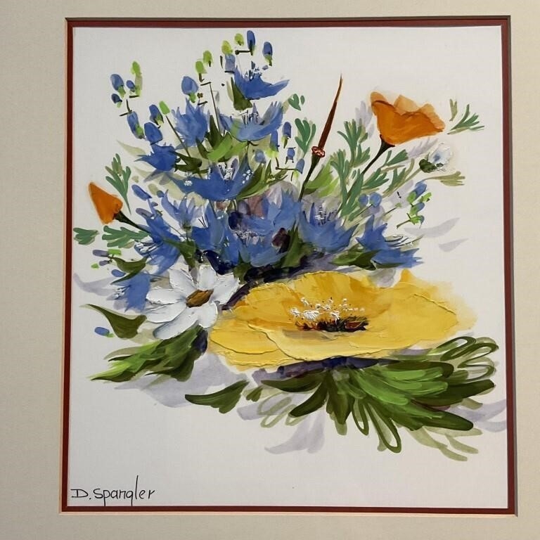 Dorothy Spangler | Dorothy Spangler Original FLOWERS | MutualArt