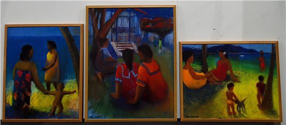 Marc Rambeau | Triptych | MutualArt