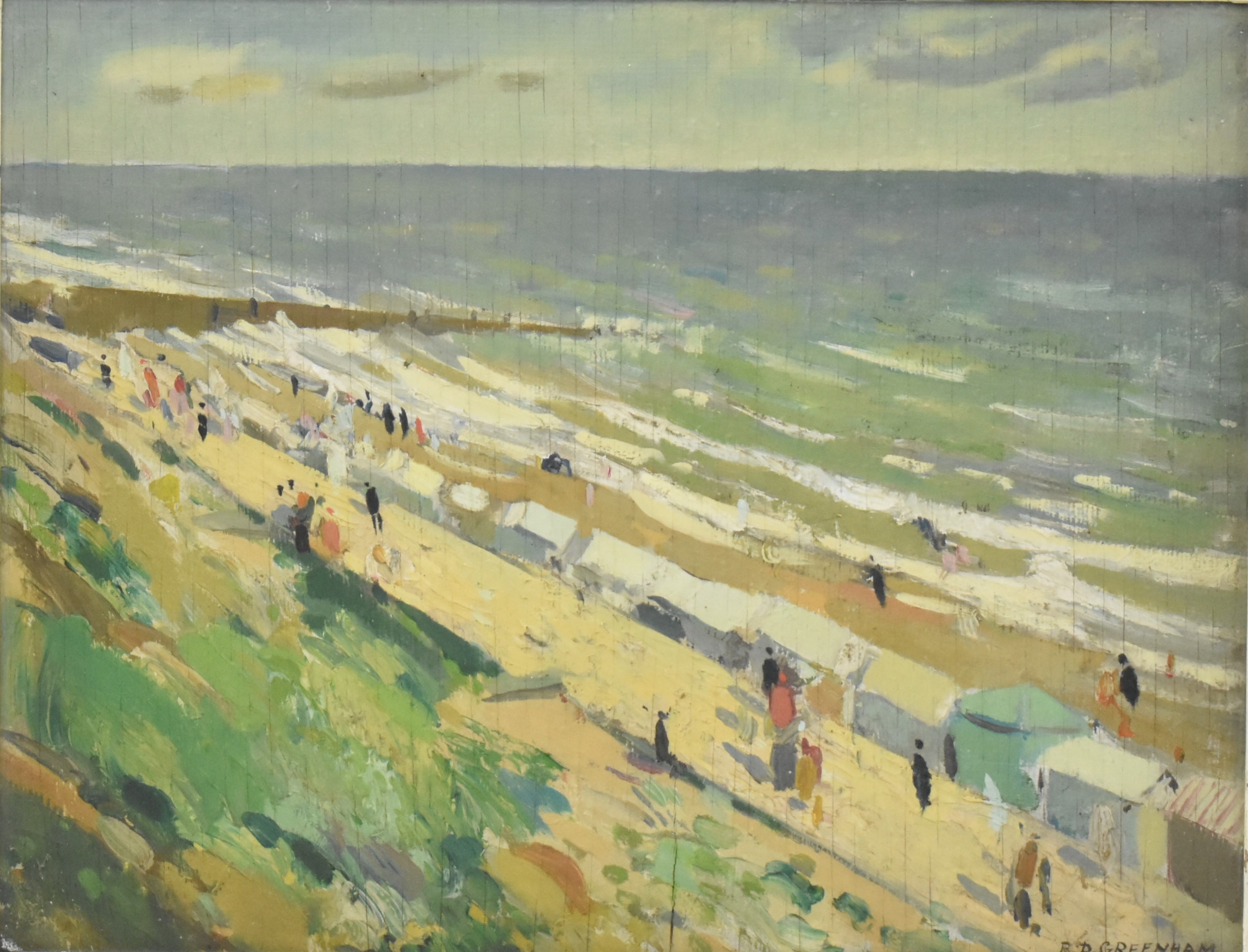 Robert Duckworth Greenham | OIL ON BOARD LANDSCAPE (20th Century ...