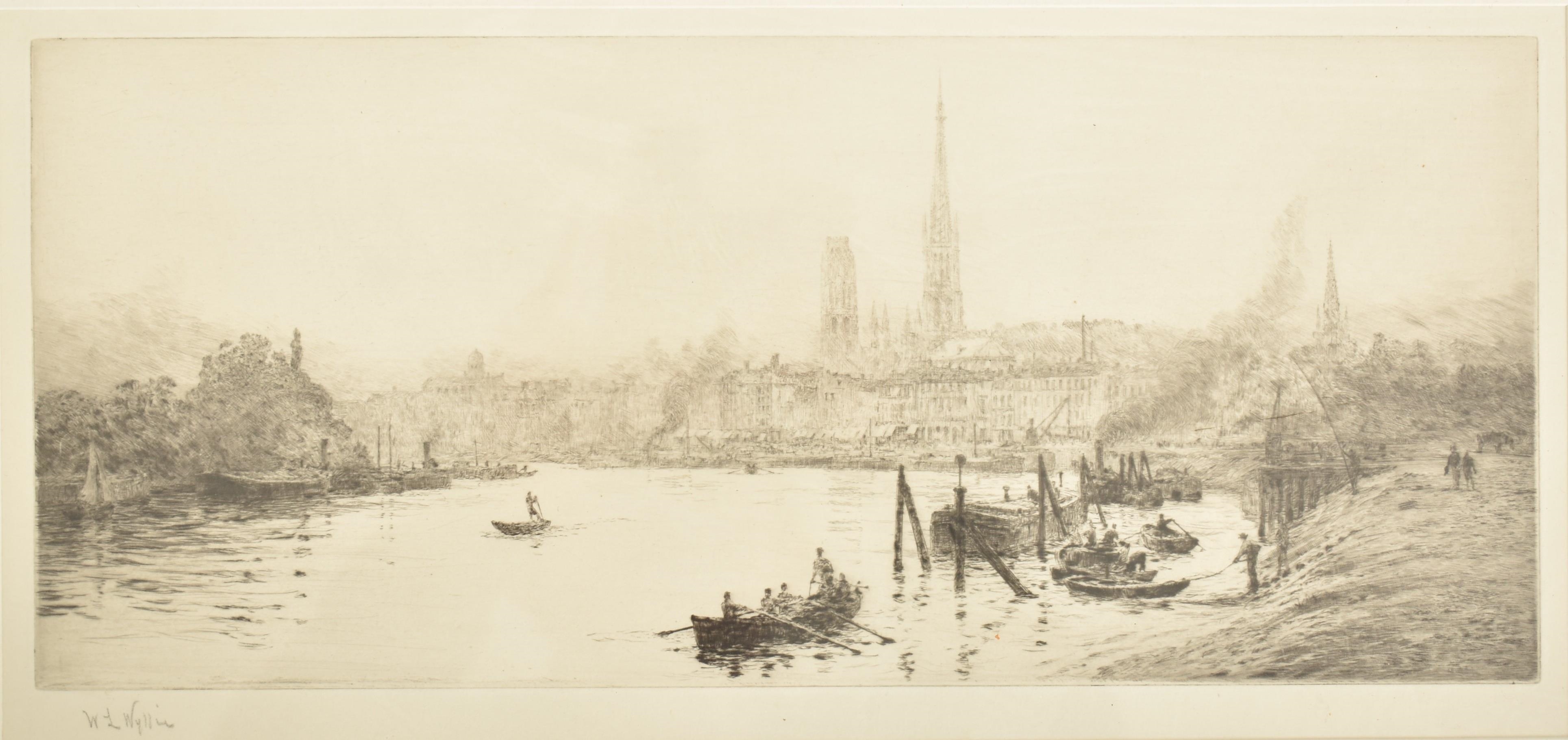William Lionel Wyllie | WILLIAM LIONEL WYLLIE (1851-1931) - SIGNED ...