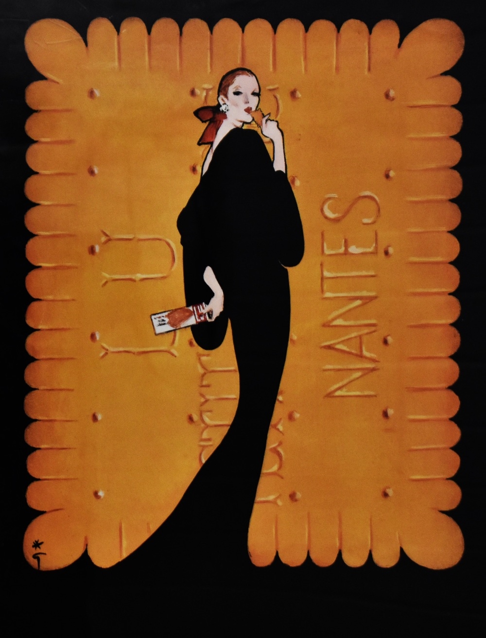 René Gruau | Bradway girl (1950) | MutualArt