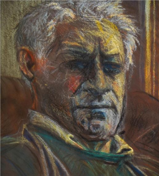 Tom Dearden | Tom Dearden (1942-2020, British), pastel, Self portrait ...