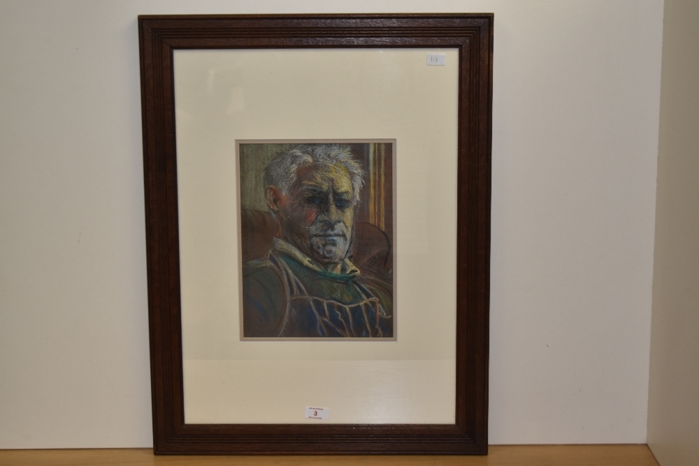 Tom Dearden | Tom Dearden (1942-2020, British), pastel, Self portrait ...