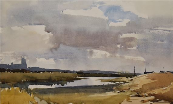 Edward Wesson | An oak tree; and The windmill | MutualArt