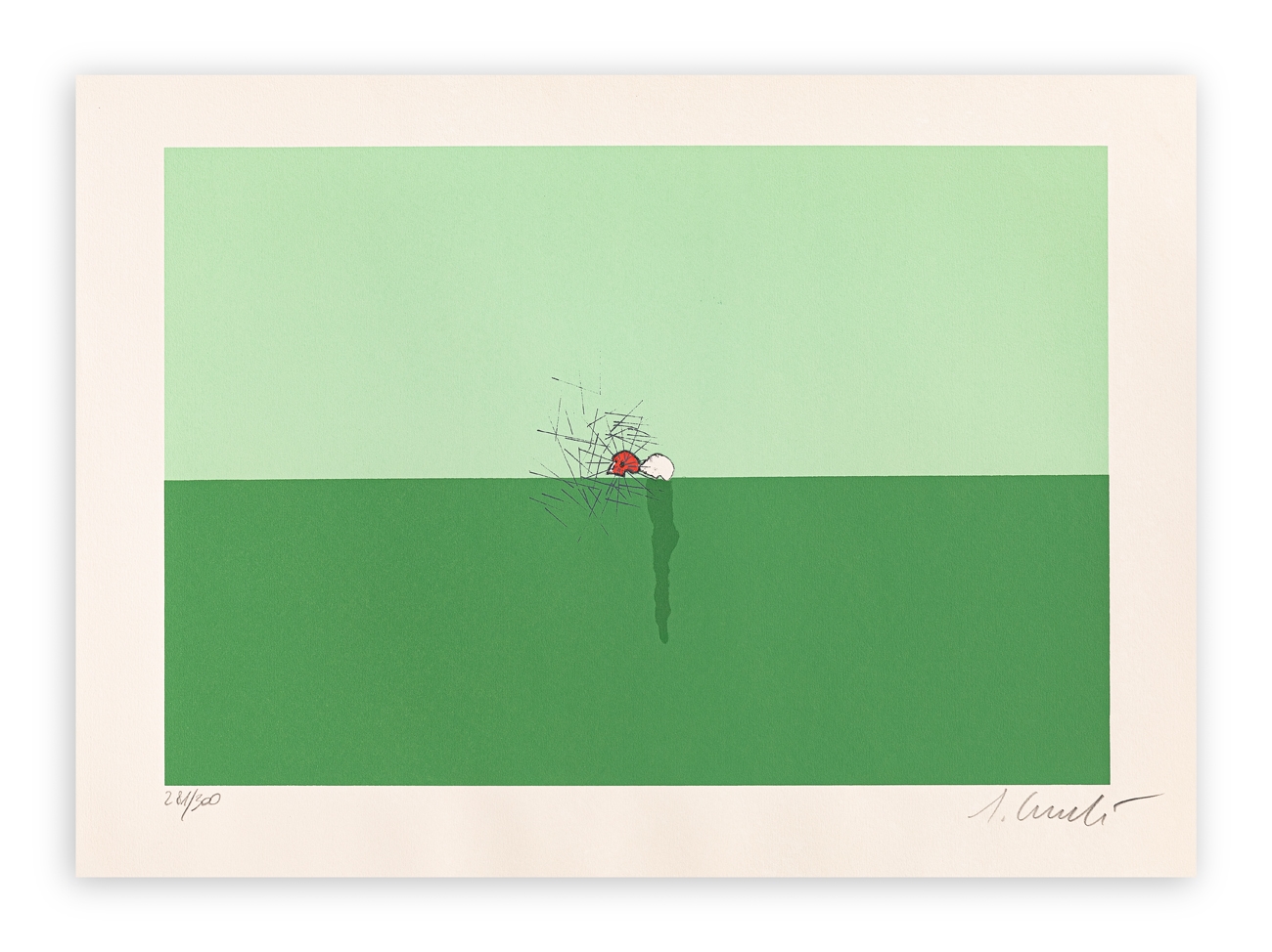 Enzo Cucchi | Lire (2001) | MutualArt