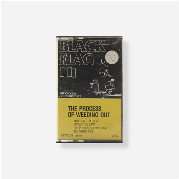 Raymond Pettibon | Black Flag : The Process of Weeding Out cassette ...