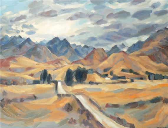 Doris Lusk | Summer Landscape, Canterbury (1964) | MutualArt