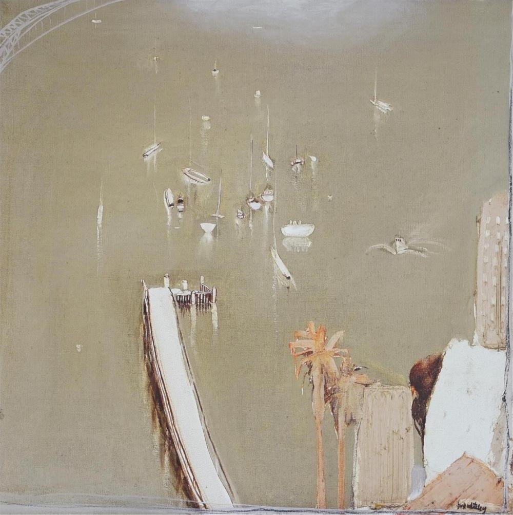 Brett Whiteley | Grey Harbour (1978) | MutualArt