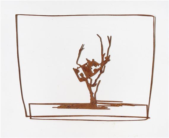 John Kelly | Cow up a Tree | MutualArt