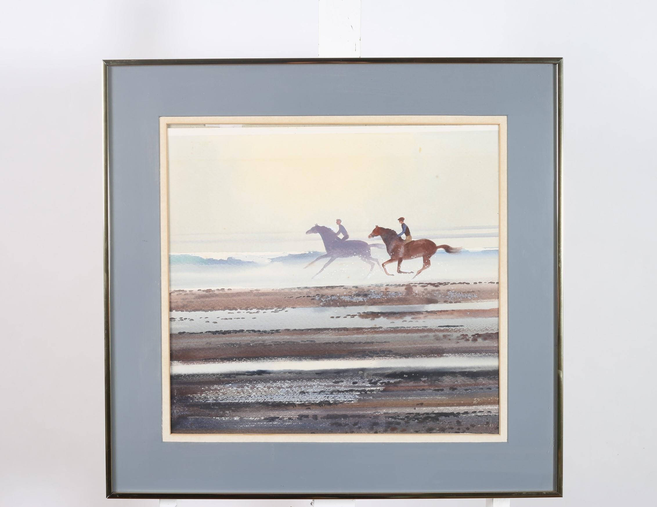 John Skelton | JOHN SKELTON Morning Mist Bettystown Strand | MutualArt