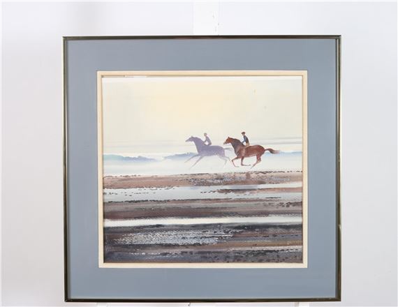 John Skelton | JOHN SKELTON Morning Mist Bettystown Strand | MutualArt