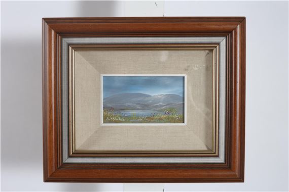 Pat Walsh | PAT WALSH A Prehistoric Portal Tomb Oil on board Signed ...