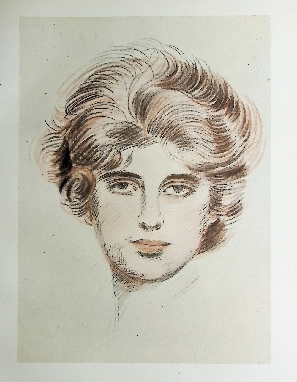 Paul César Helleu | Portrait of Madame Helleu | MutualArt