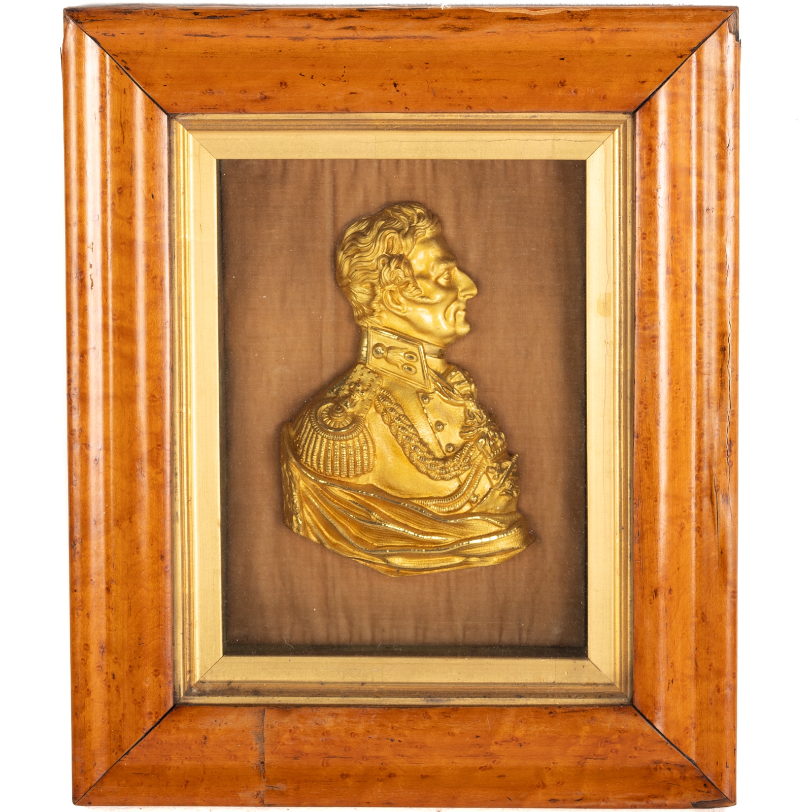 Matthew Noble | Gilt Metal Profile Bust of Wellington (Circa 1840s ...