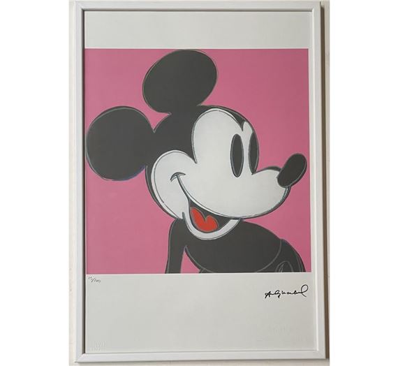 Andy Warhol | Mickey Mouse | MutualArt